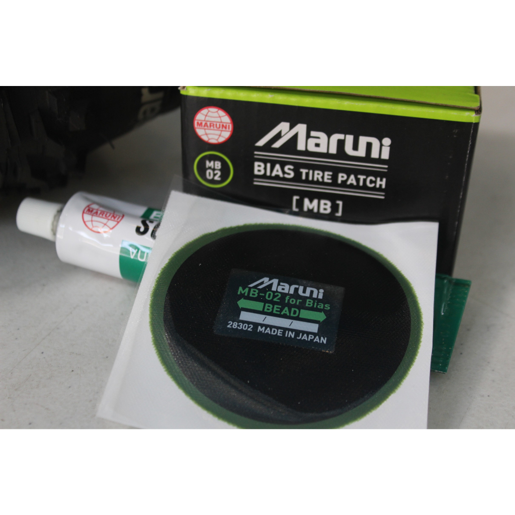 Maruni Japan Vulcanizing Tire Patch MB-02 for SUV and Heavy Trucks ...
