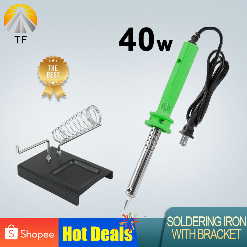 Soldering iron kit, 40W soldering gun, solder wire stand for soldering ...