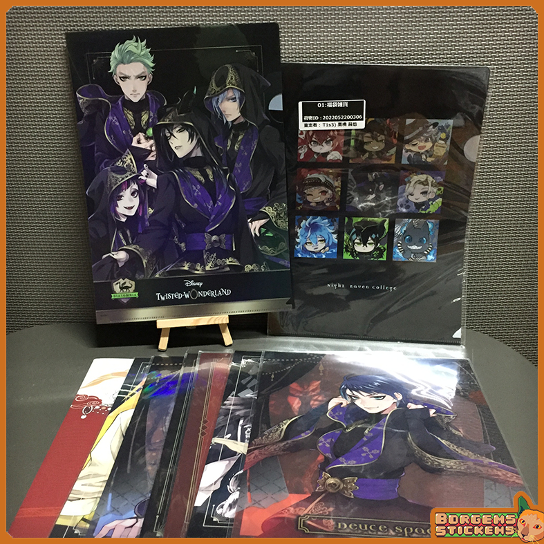 A4 Clear Files - Twisted Wonderland / Jack Ruggie Leona Kalim Ortho ...