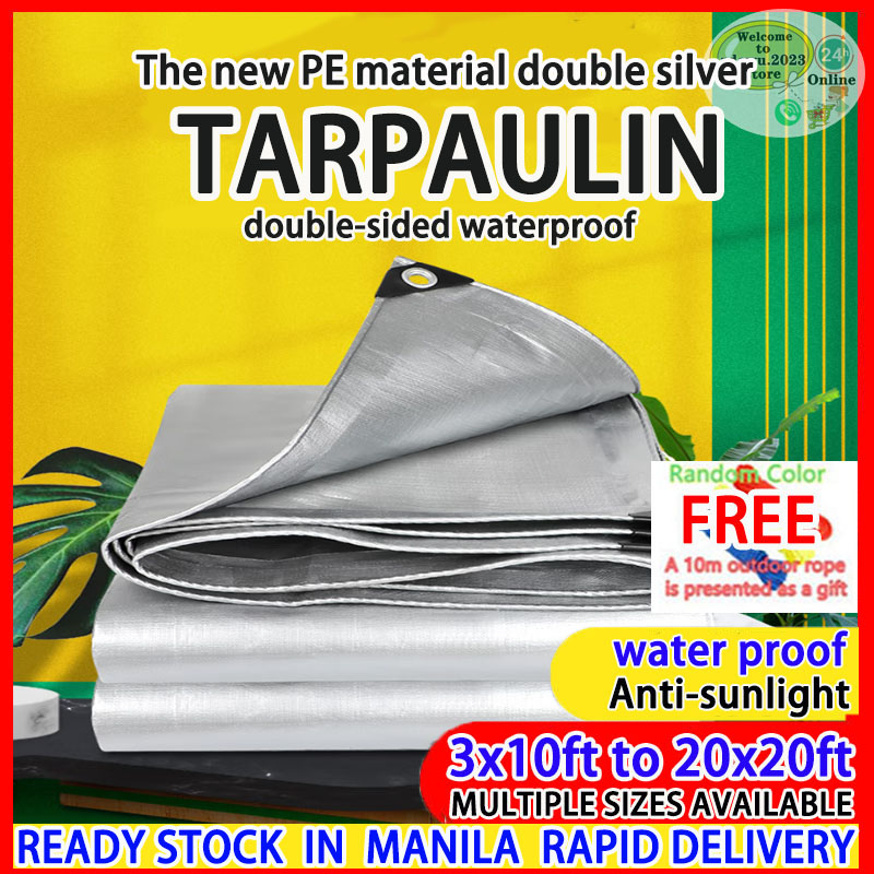 Tarpaulin roof rain protection Trapal Lona water proof size 6FTx9FT ...