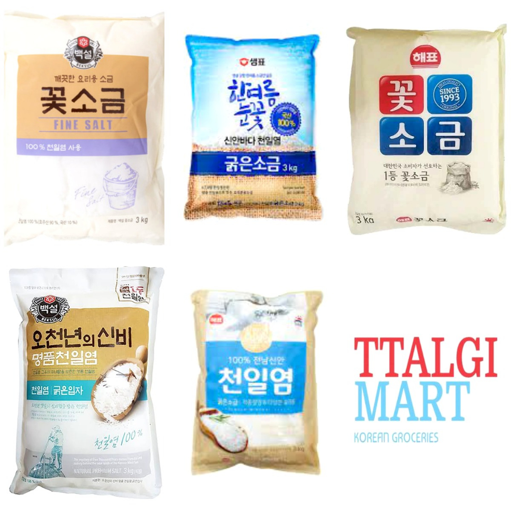 KOREAN SALT 3KG CJ/ SAJO / SEMPIO | Shopee Philippines