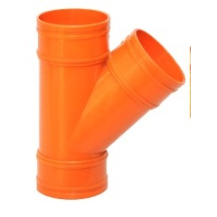 BIOPIPE PVC SANITARY WYE ORANGE | SIZES 2" 3" 4" | Shopee Philippines