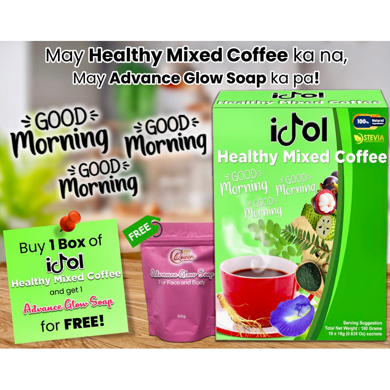IDOL healthy Mixed Coffee | Shopee Philippines