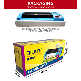 QUAFF PVC ID Maker Package Laminator + PVC Sheets + Oblong Puncher ...