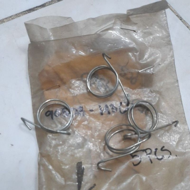 genuine yamaha dt250, dt400, yz250 push lever torsion spring. 1 piece ...