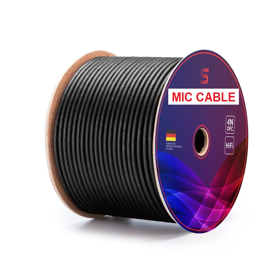 Per Meter Stereo Pure Copper Hi Fi Audio Microphone Professional Cable ...