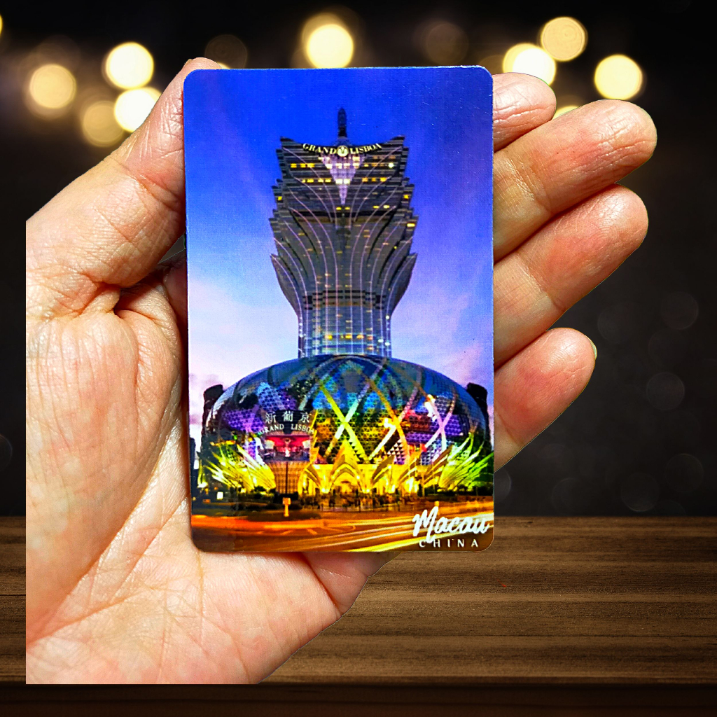 Macau, China Rubber Ref Magnet Souvenir | Shopee Philippines