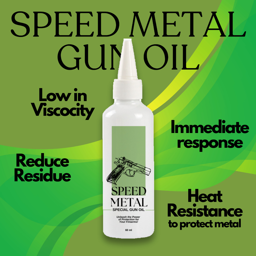 SPEED METAL Gun Oil - High quality Gun Oil 60 ml oil | Shopee Philippines