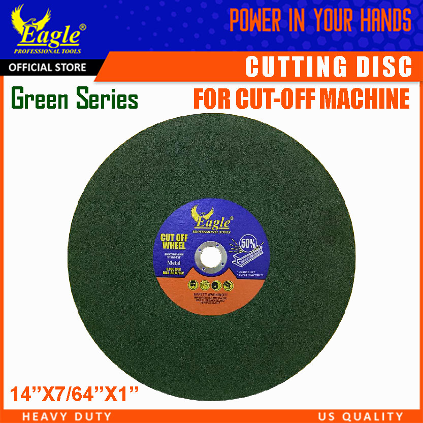 Eagle Cut-Off Wheel 14" | Cutting Disc 14" Green Series | Shopee ...