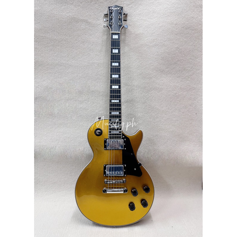 Knight Brand Les Paul 4 Humbucker Electric Guitar With Free Setup ...