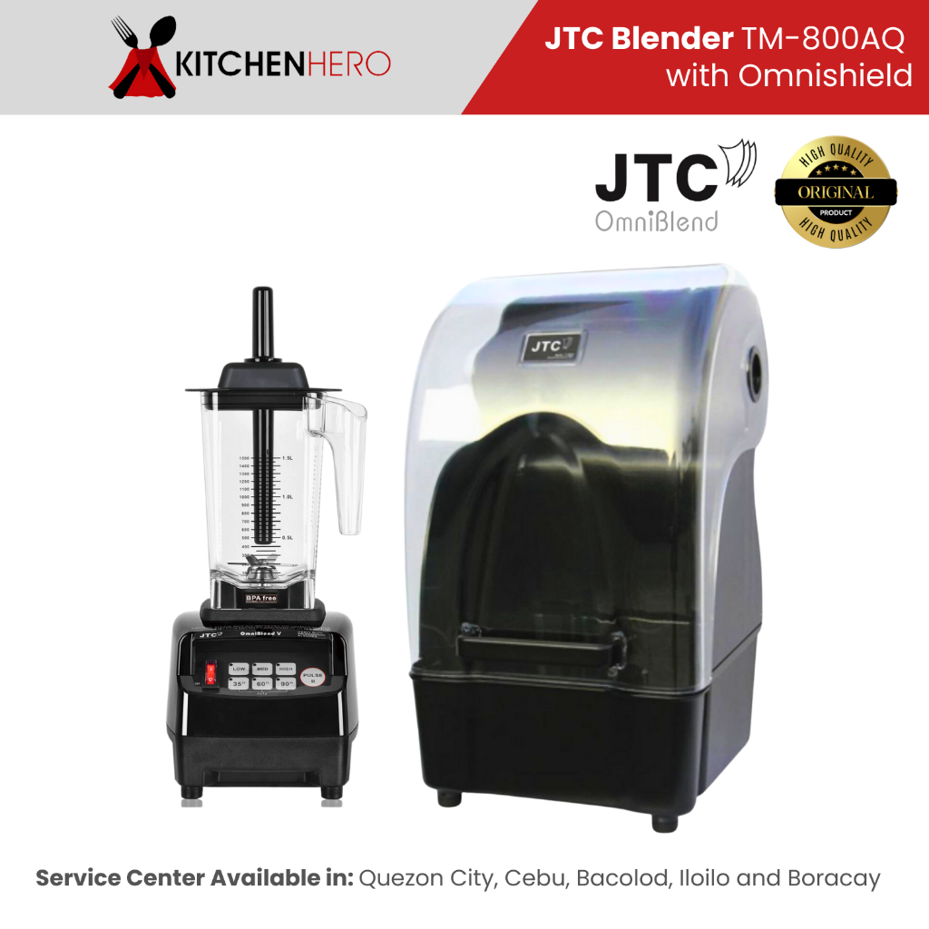 JTC TM-800AQ Omniblend V Heavy Duty Commercial Blender with Omnishield ...