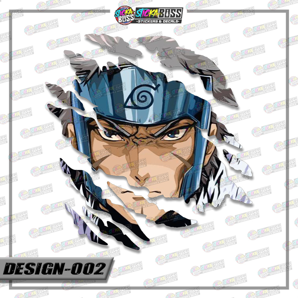 NARUTO PART 1 | ANIME SCRATCH STICKER【VINYL PRINTED】( LAMINATED ...