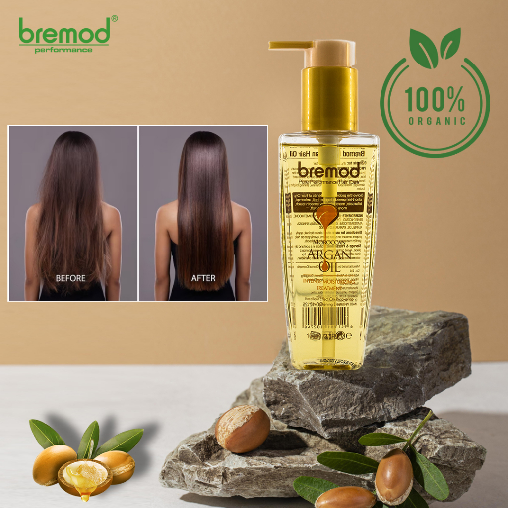 Bremod Performance Hair Care Hair Serum Morrocan Argan oil for Dry ...