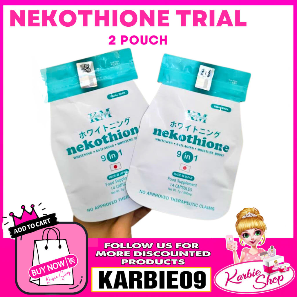 Orig Nekothione Trial Pouch Bundle of 2 | Shopee Philippines