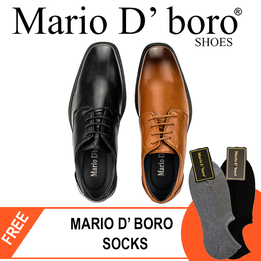 Mario D' Boro Men's Formal Shoes with Lace MW 24069 Black/Brown C32 ...