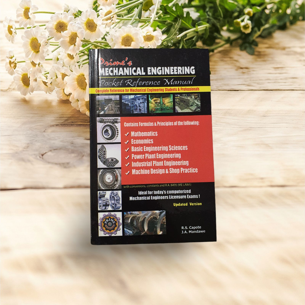 Prime's MECHANICAL ENGINEERING By; R.S.Capote | Shopee Philippines