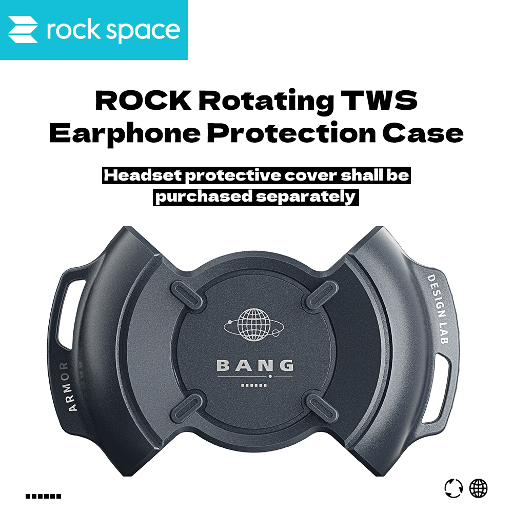 Rock Space Protection Case For Rotating TWS Earphone | Shopee Philippines