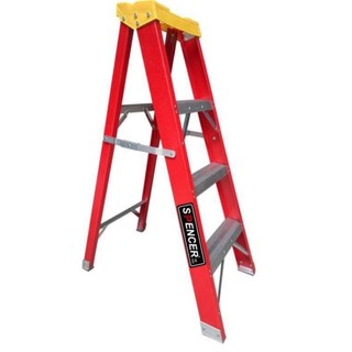 SPENCER USA HEAVY DUTY FIBERGLASS TYPE A LADDER 3 STEPS/ 4 STEPS / 5 ...