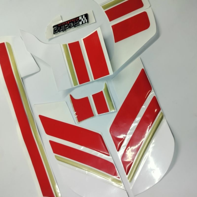 VESPA SPRINT RACING SIXTIES 60S BODY AND EMBLEM STICKER | Shopee ...