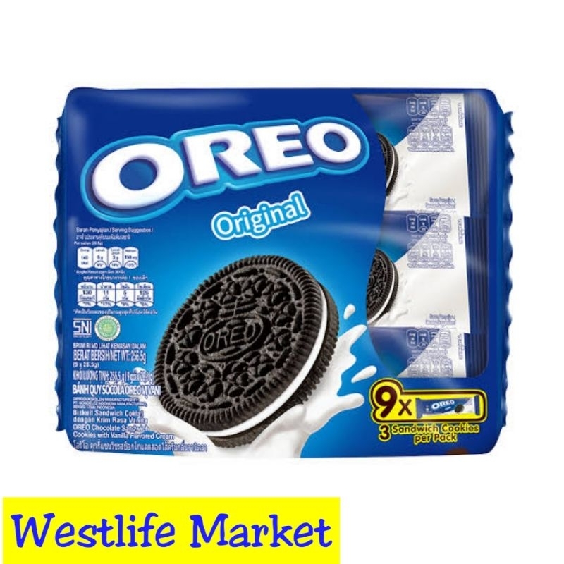 Oreo Original Chocolate Sandwich 9x | Shopee Philippines