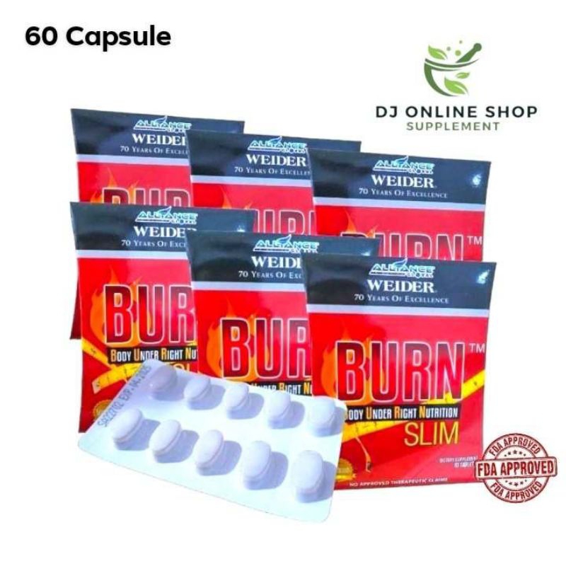 BURN Slim tablets [60 tablets] 100% Authentic 2026 Exp | Shopee Philippines