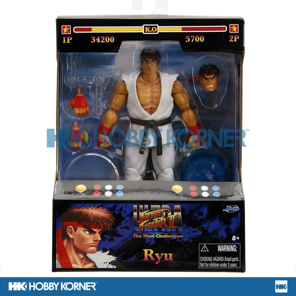 (IN STOCK) JADA TOYS 6 Inch Scale Street Fighter Ryu | Shopee Philippines