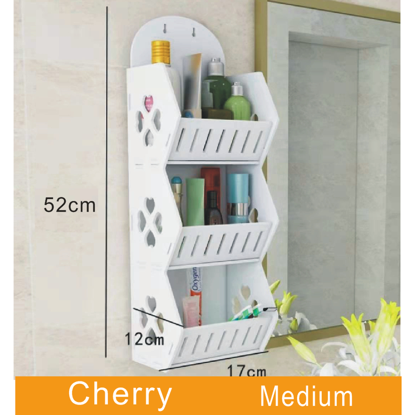 SRWM-0001 Overture Home 3Layers Storage Rack Shelf Wall Hanging ...