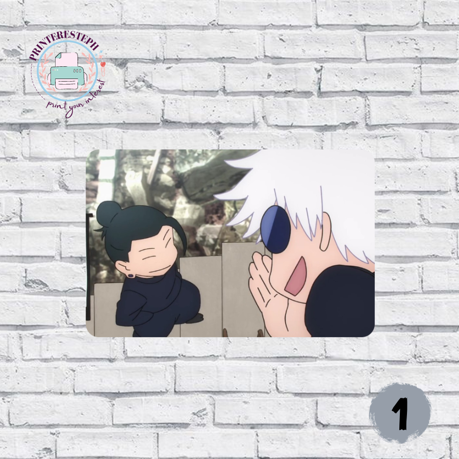 GOJO SATORU & GETO SUGURU Duo Photocards || Jujutsu Kaisen Season 2 ...