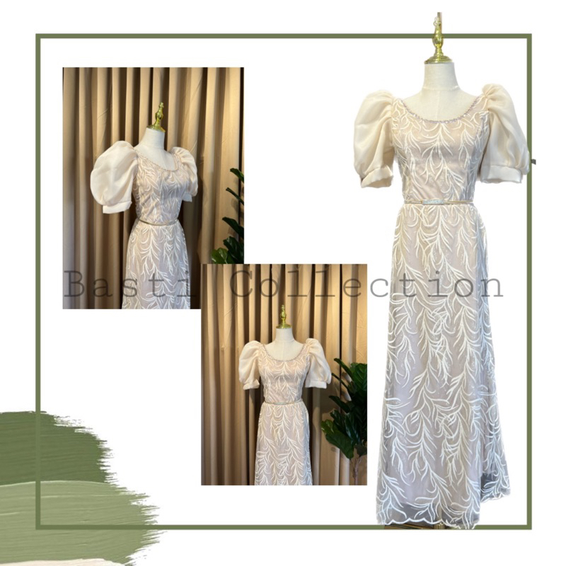 Principal Sponsor / Mother Dress / Ninang Wedding Gown | Shopee Philippines
