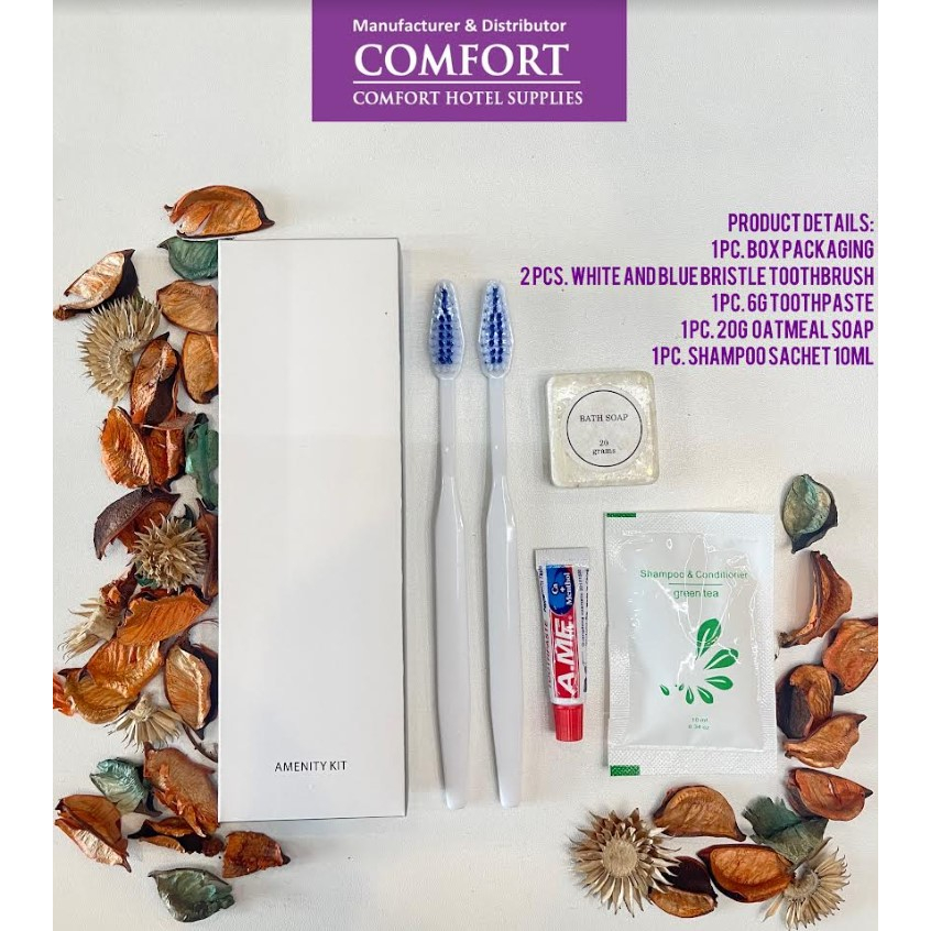 Comfort Hotel Supplies Guest Amenity Kit for Couple in Box Packaging ...