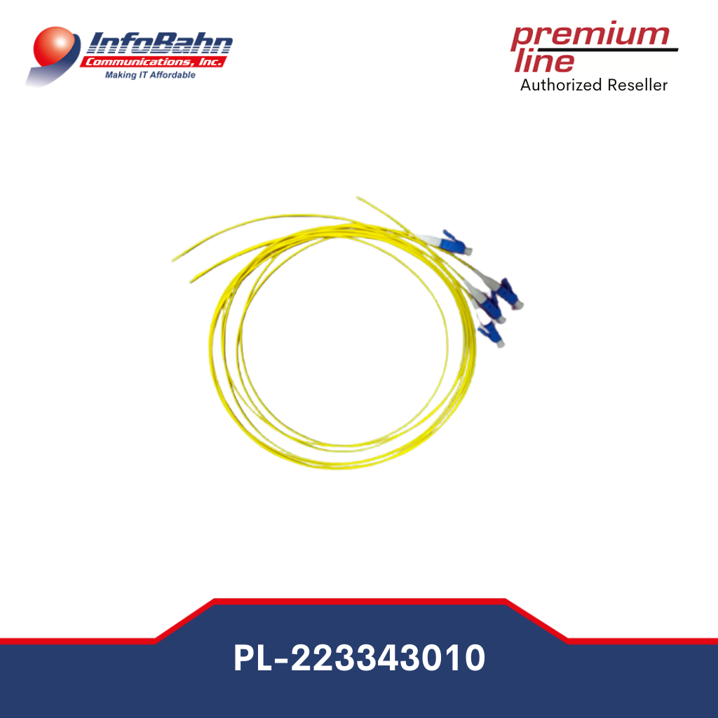 Premium-Line Fiber optic pigtail LC-UPC, SM 9/125um, 0.9mm, LSOH, 1m ...
