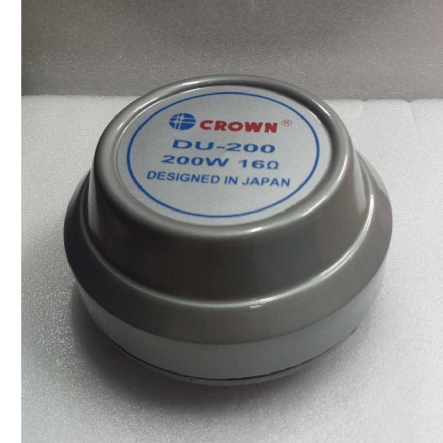 CROWN PA DRIVER UNIT ORIGINAL 200 WATTS (DU-200) | Shopee Philippines