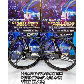 Hylos H3 3 Spokes 17s CNC Sport Mags for Click/ Mio Sporty/ M3/ Mio ...