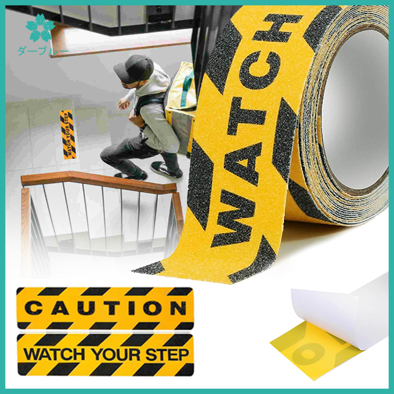 Warning Safety Stickers Abrasive Anti Slip Floor Tape for Workplace ...