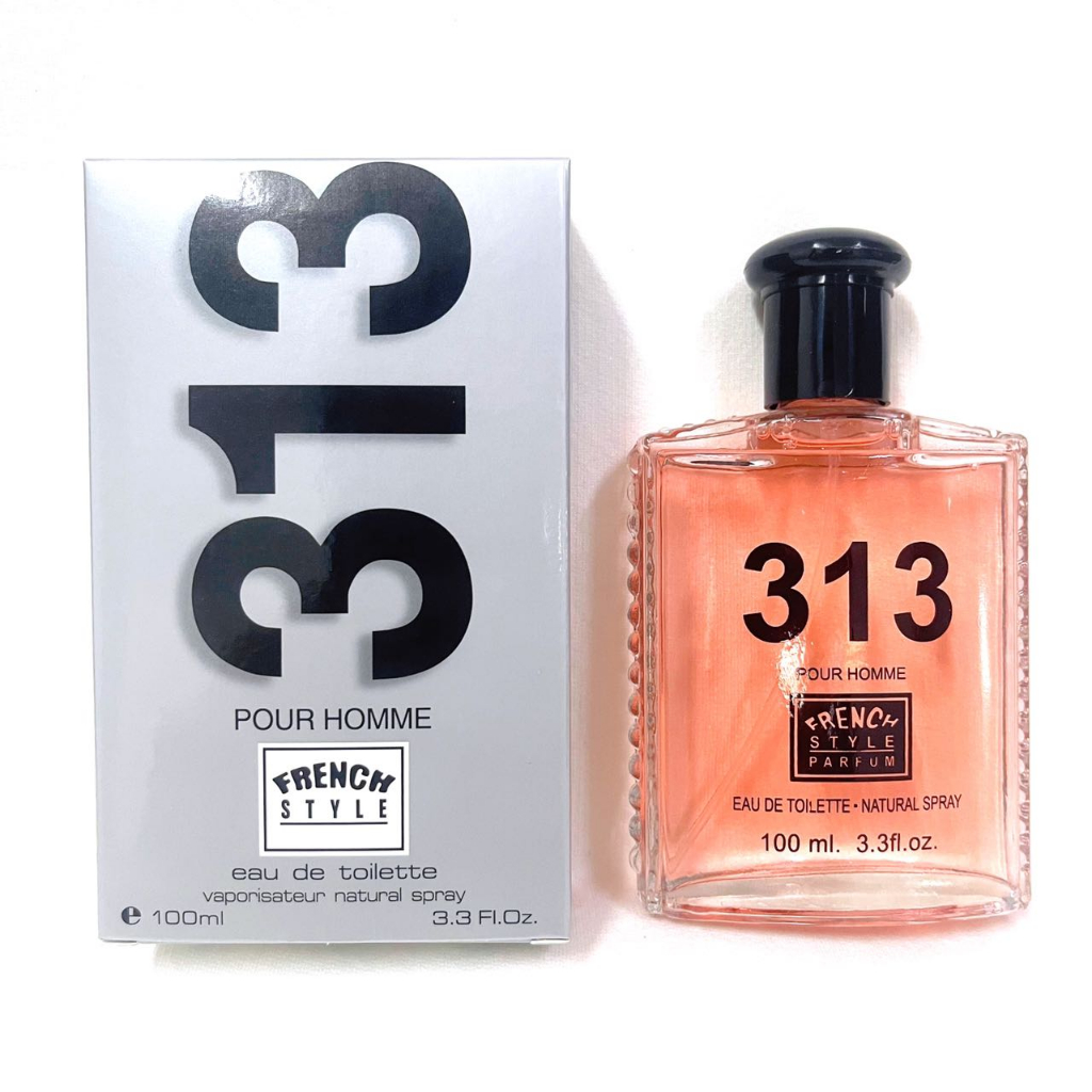 FRENCH STYLE PARFUM 313 POUR HOMME 100ml perfume for men | Shopee ...