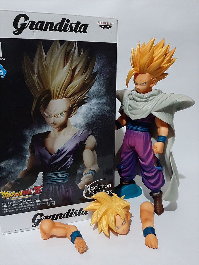 Dragonball Z Grandista Resolution of Soldiers Son Gohan Toy, Multicolor Authentic | Shopee ...