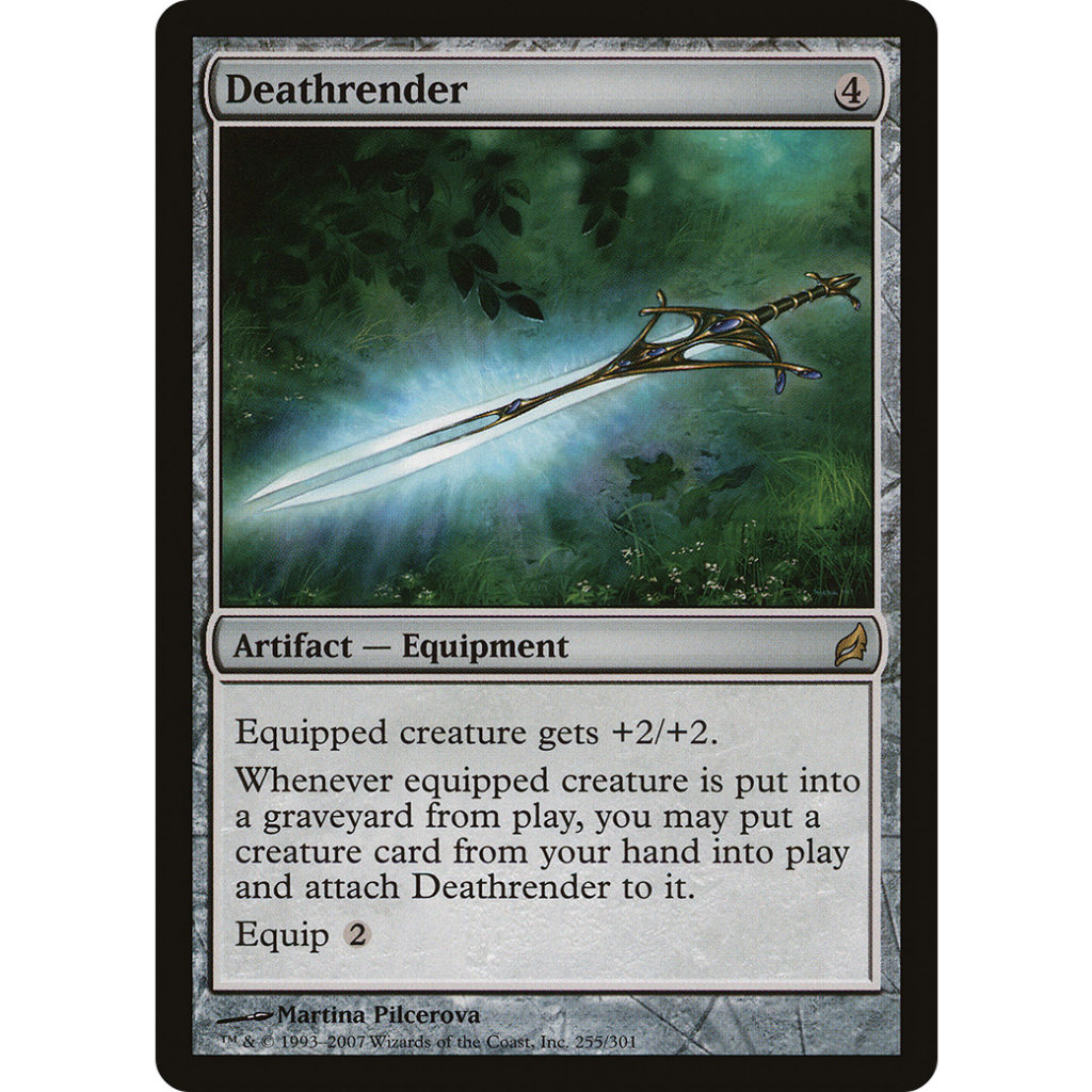 Deathrender lrw-255 MTG High Rated Proxy MTG Proxy | Shopee Philippines