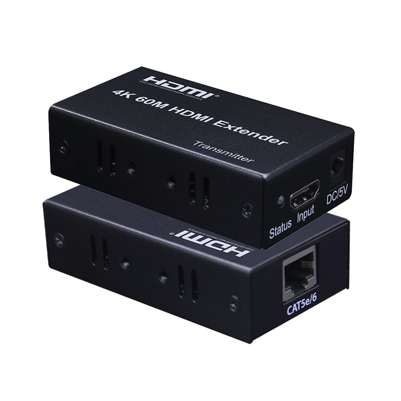 ArgoX 4K 60m / 100m /120m HDMI Extender Transmitter Receiver w/ CAT5e/6, Ethernet LAN Port ...