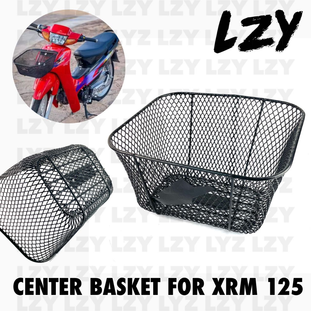 LZY Honda XRM Center Carrier Basket Box Bracket Motorcycle | Shopee ...