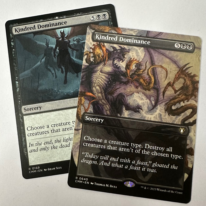 KINDRED DOMINANCE | CMM COMMANDER MASTERS | BLACK | MTG MAGIC THE GATHERING | Shopee Philippines