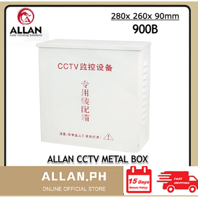 ALLAN Metal Junction Box Electrical Project Wiring Distribution Box For ...