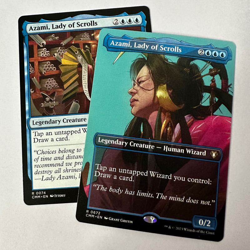 AZAMI, LADY OF SCROLLS | CMM COMMANDER MASTERS | BLUE | MTG MAGIC THE ...