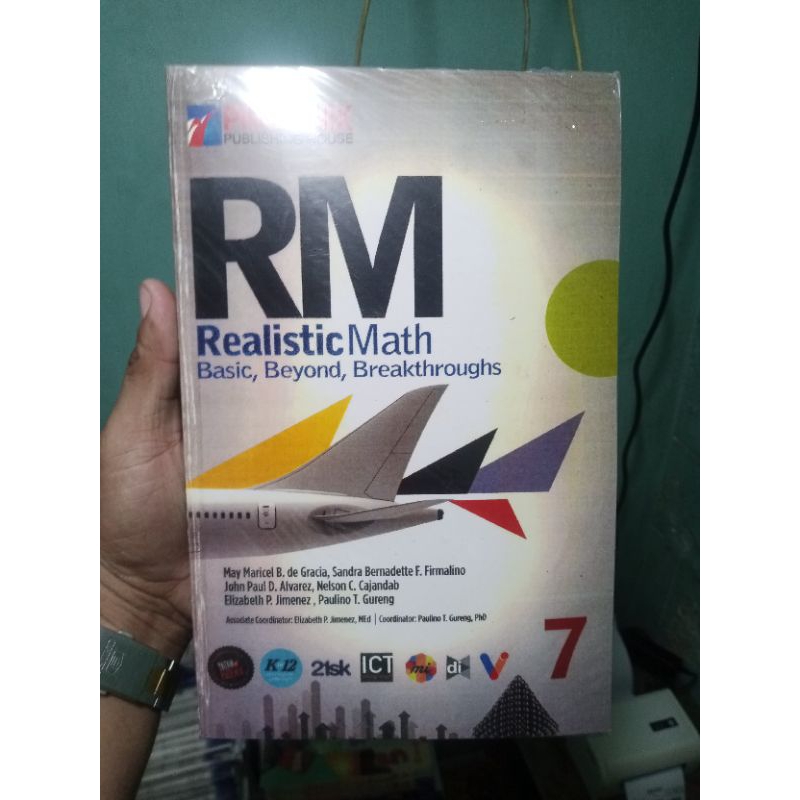 RM REALISTIC MATH 7 (NEW) | Shopee Philippines