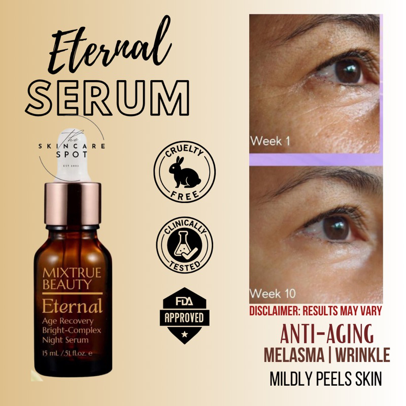 MIXTRUE BEAUTY Eternal Serum Age Recovery Bright-Complex Serum 15ml ...
