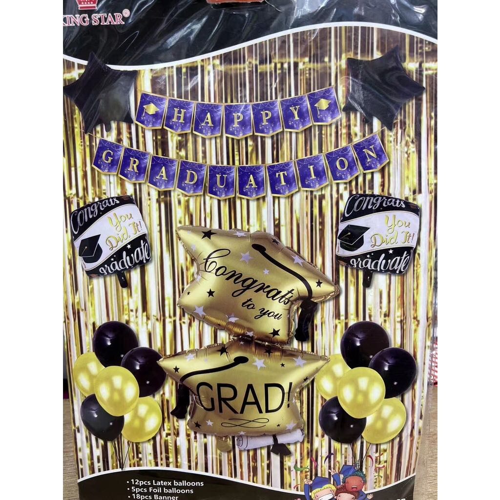 Congratulate Graduate Balloon Set For Congratulation Graduation Party ...