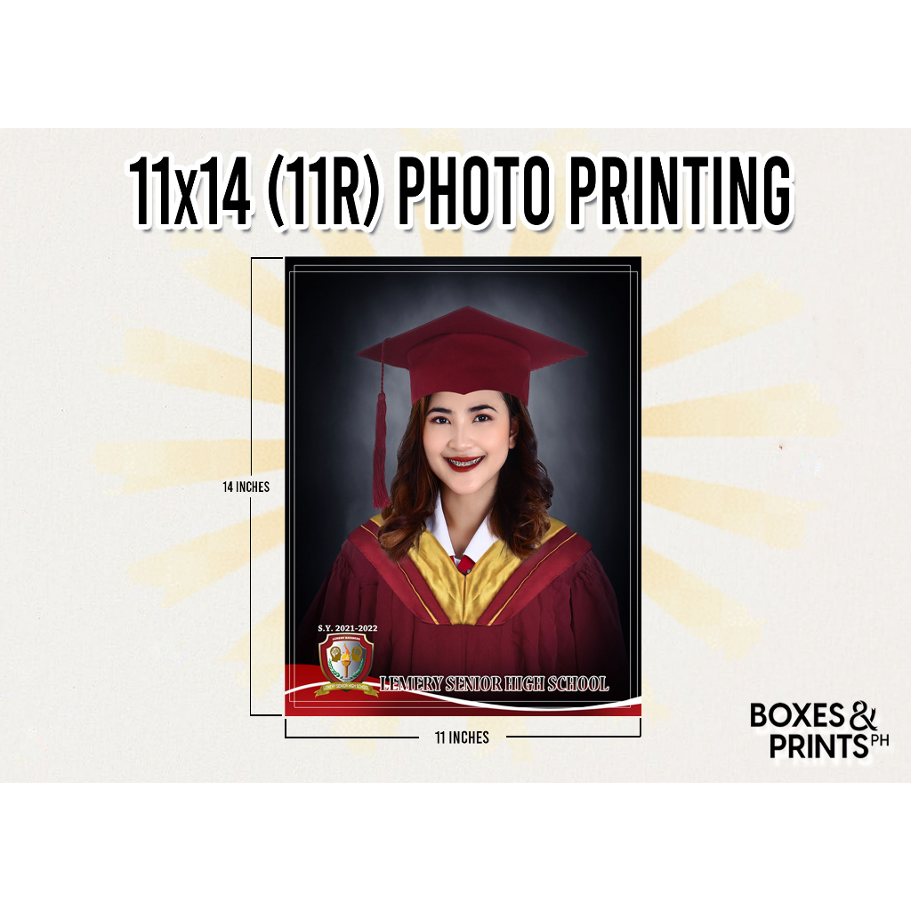 8R (8X10) 11R (11X14), PHOTO PRINT, GRADUATION PICTURE, GRAD PIC, WEDDING PIC, 8X12, 10X12, A3 ...