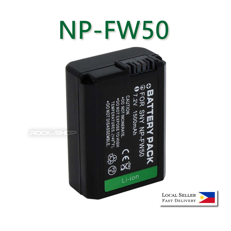 NP-FW50 NPFW50 Replacement Battery for Sony A3000 NEX3C A55 NEX7 5R 5N ...