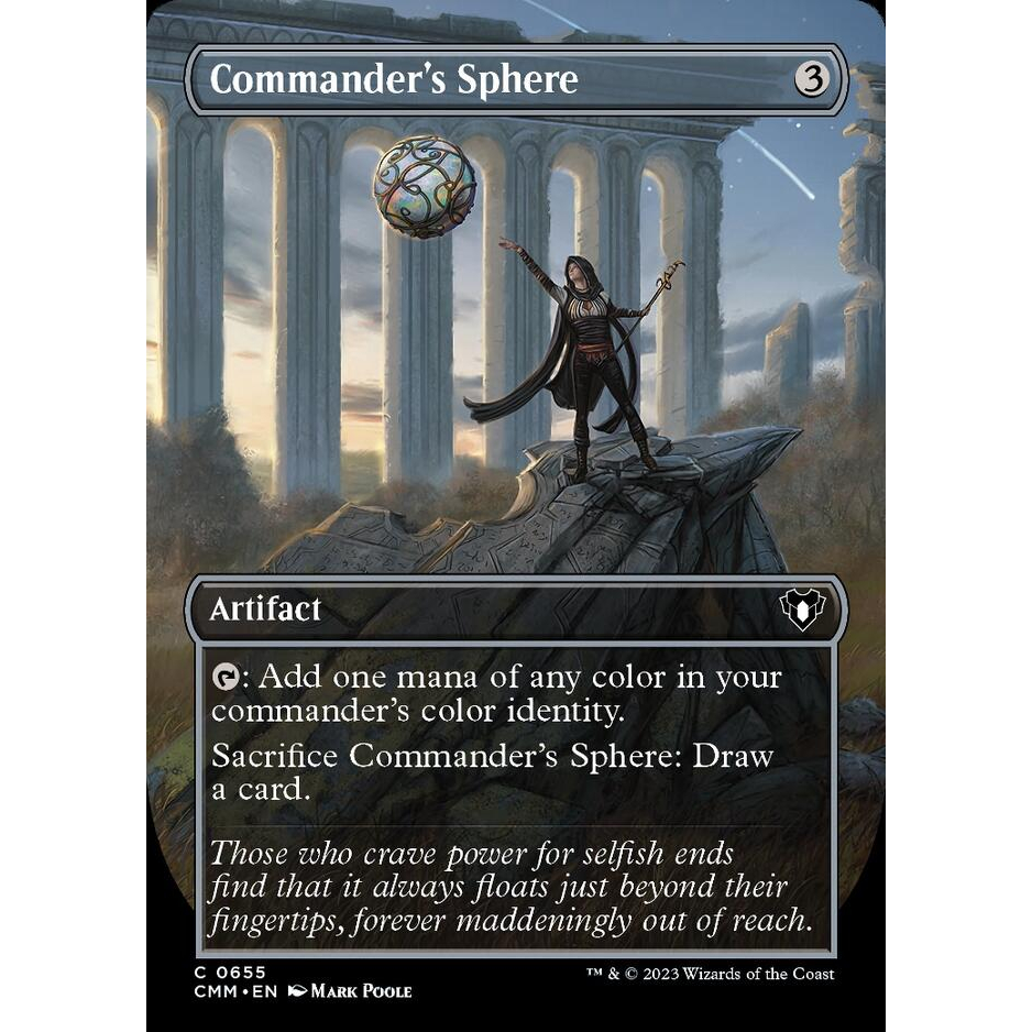 Commander's Sphere (Borderless) - Commander Masters (CMM) | Shopee ...