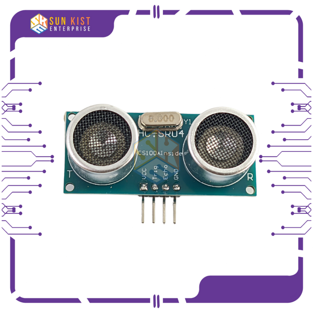 Ultrasonic Module HC-SR04 3.5-5v Distance Measuring Transducer Sensor ...