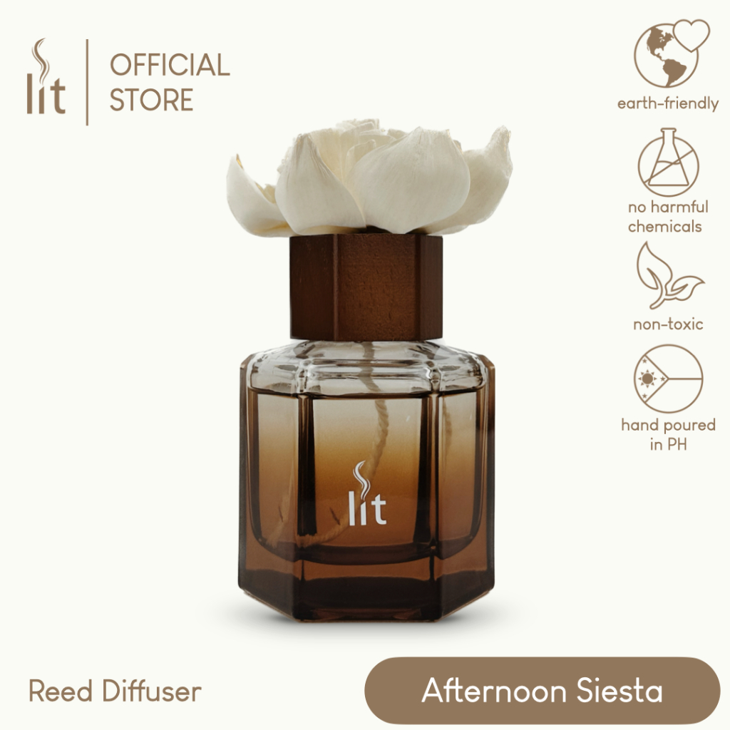 Lit Reed Diffuser Afternoon Siesta 100mL | Shopee Philippines